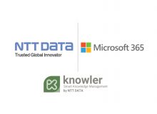 NTT DATAはeveris knowlerと共にデジタルワークプレイスを前進